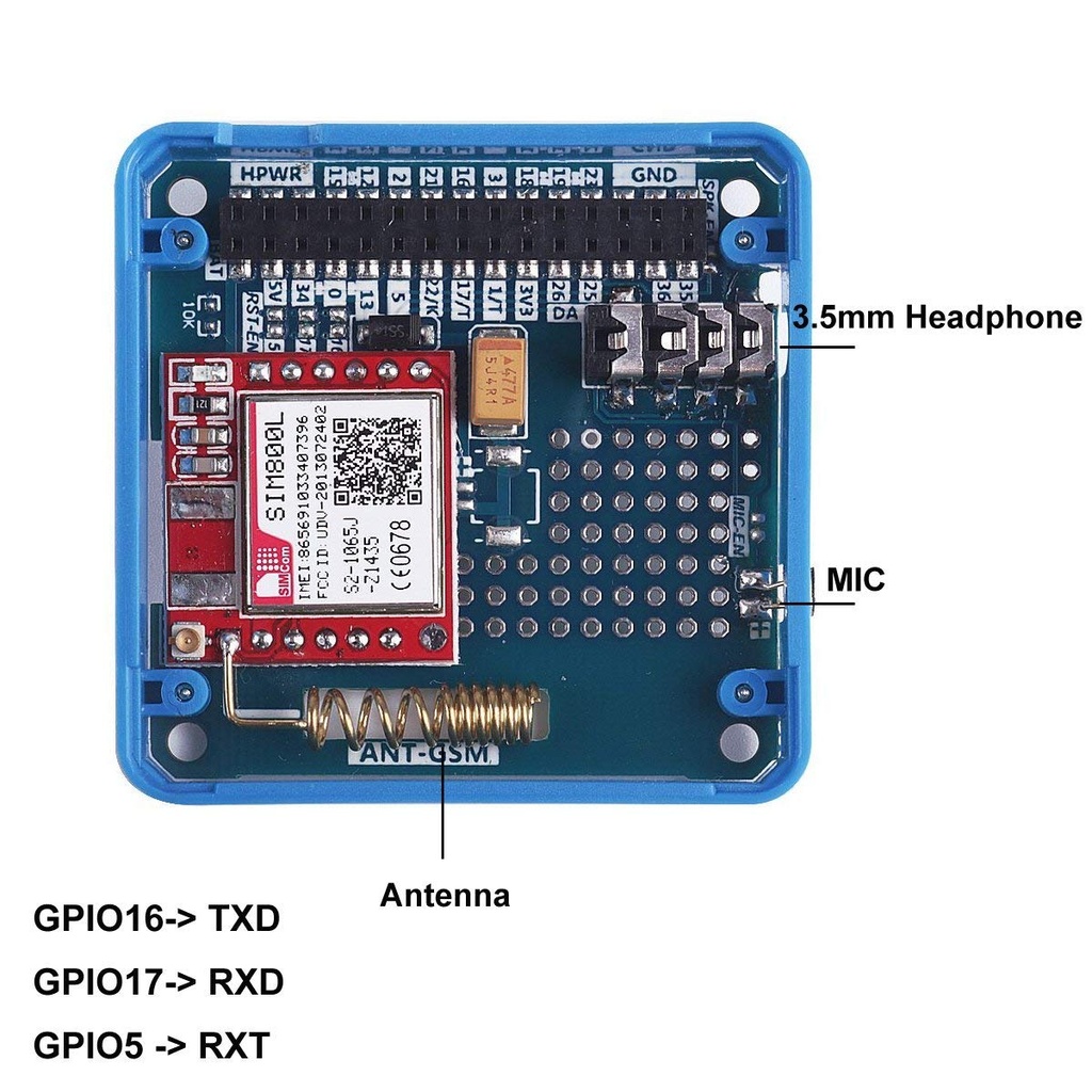 M5Stack SIM800L Module ESP32 Development Board GPRS GSM for Arduino | Satistronics